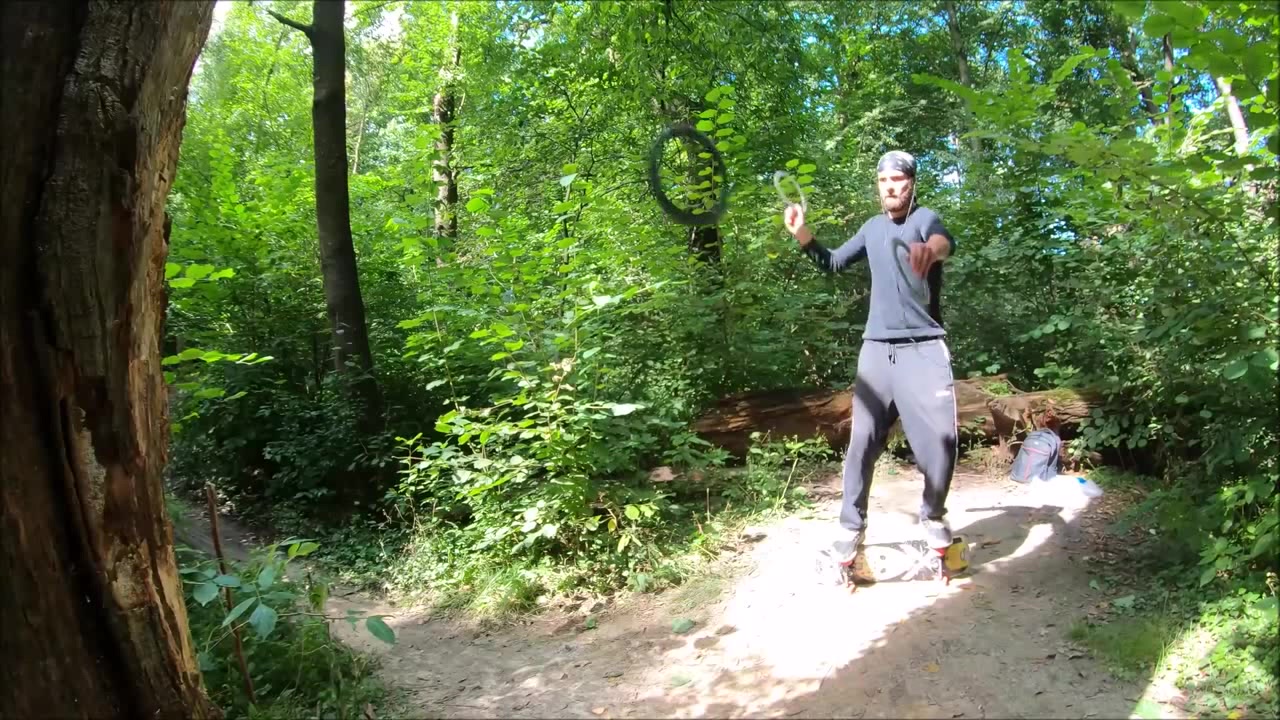 XENA Chakram Trick Shot - Coub