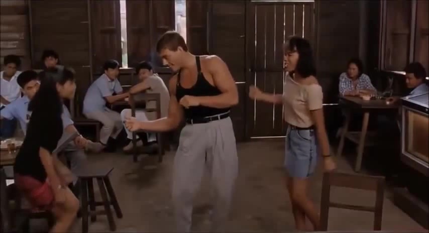 Van Damme dance Lambada - Coub