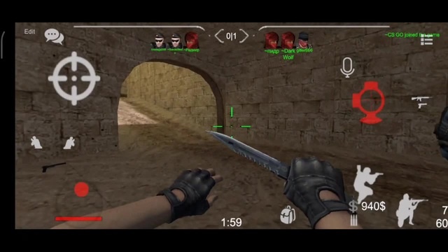 CS:GO MOBİLE - BRUTAL STRİKE ONLİNE SERVER GAMEPLAY - Coub