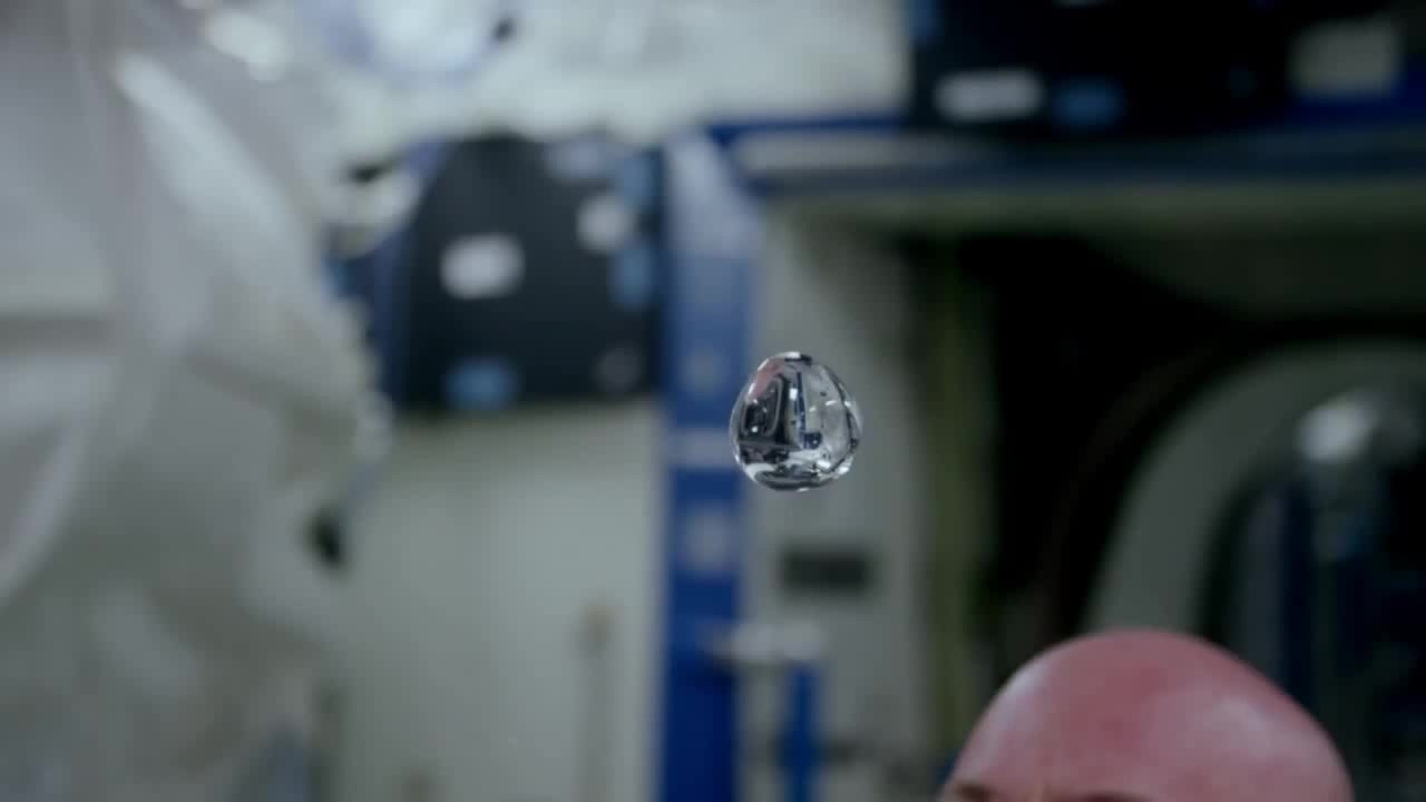 Experiments with Water in Zero Gravity - Physics of water in the ...