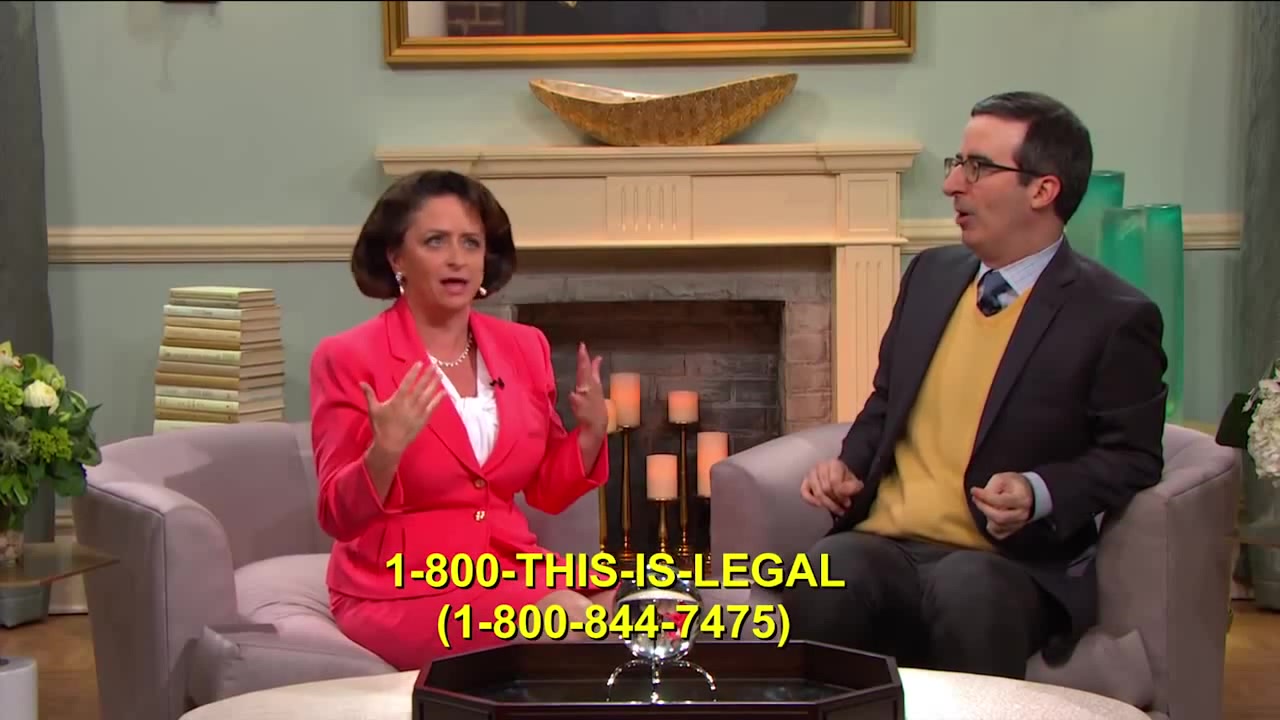 Televangelists: Last Week Tonight with John Oliver (HBO) Our lady of ...