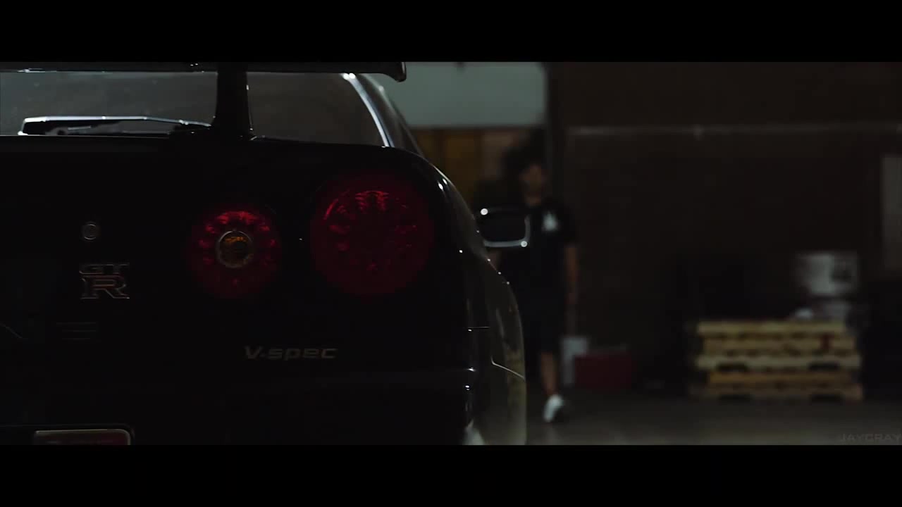 Skyline R34 Night Cruise - Coub