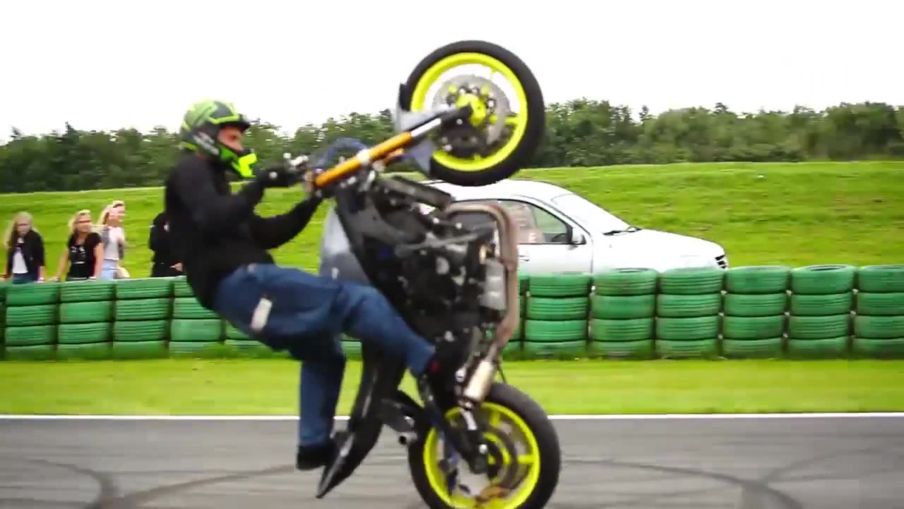 Gamma Racing Day (2016) Motorcycle Stunt Rider 🏍 - Coub