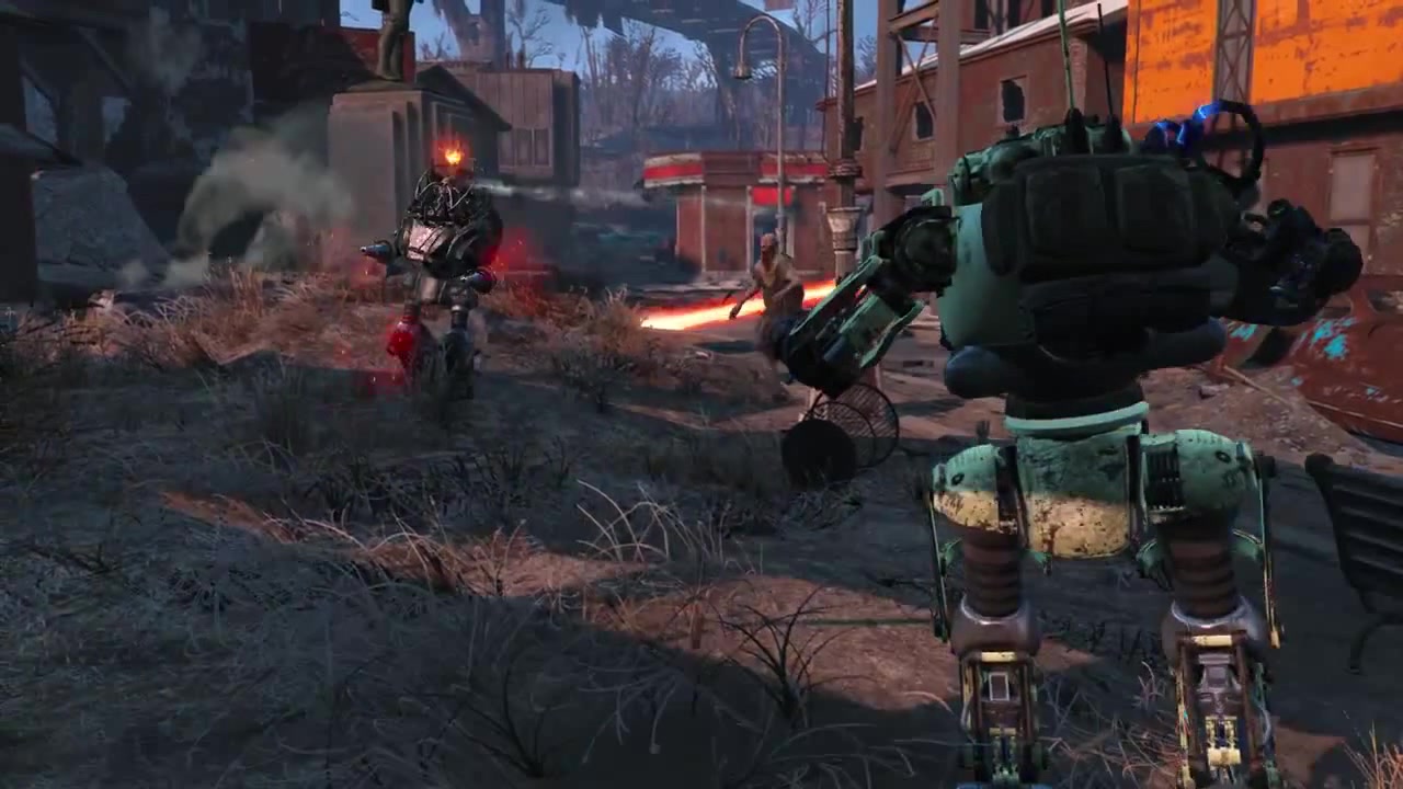 Fallout 4 – Automatron Official Trailer - Coub