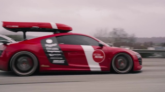 Дерзкий Audi R8 - Coub