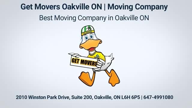 Get Movers Oakville ON | Moving Company - Coub