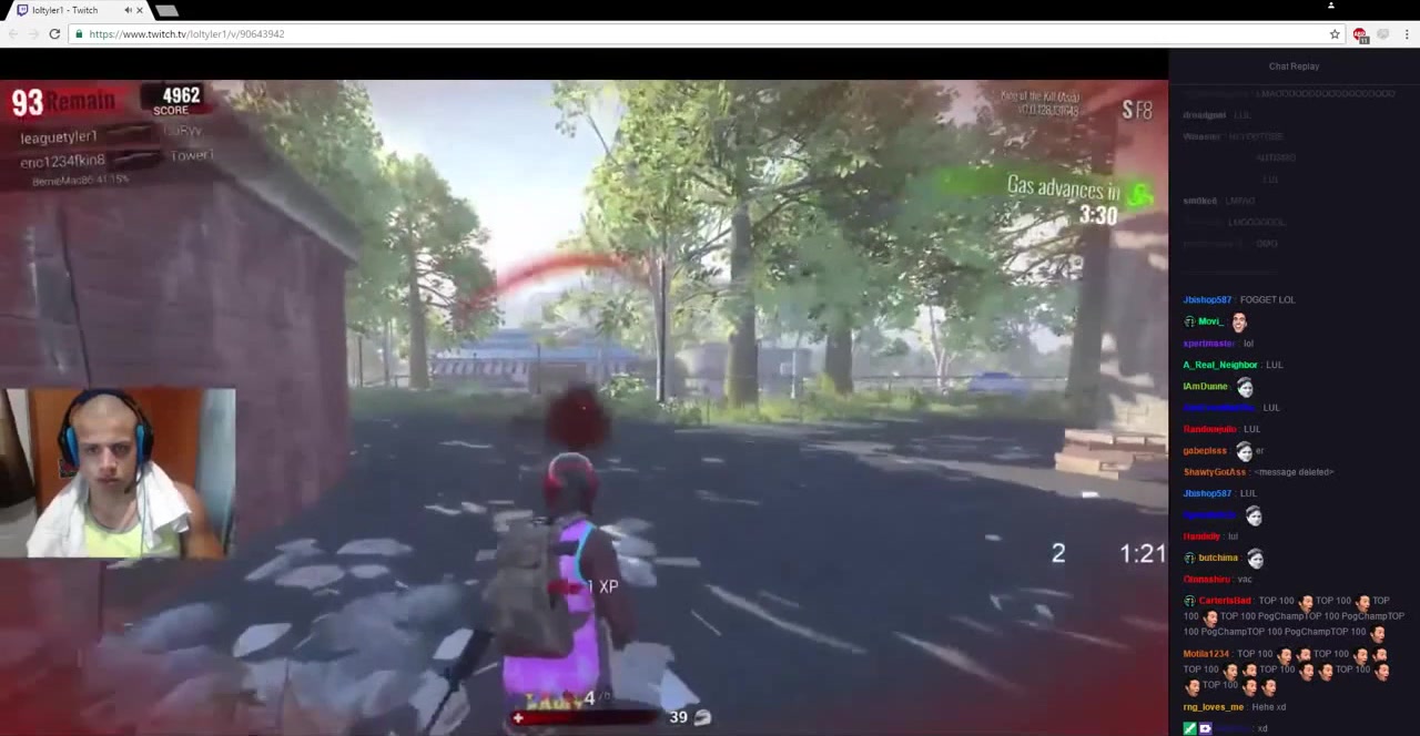 Tyler1 H1Z1 Roid Rage w/chat - Coub