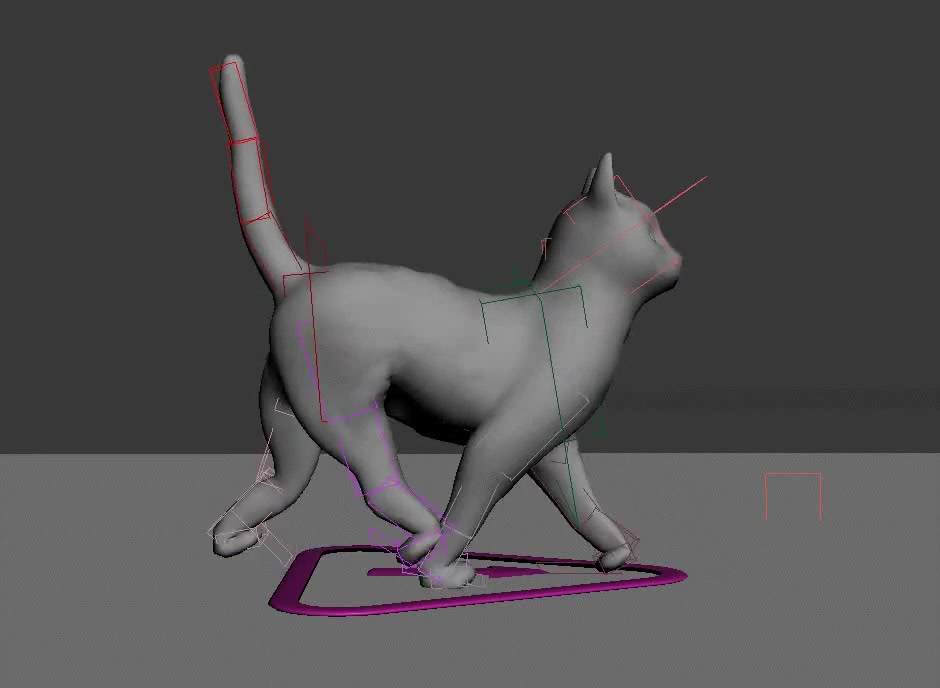 Cat model staying alive - Coub