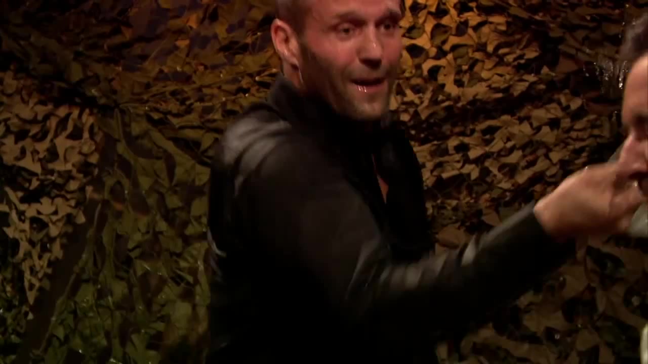 Water War with Jason Statham (Late Night with Jimmy Fallon) - Coub