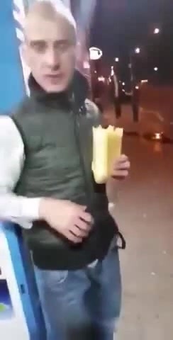 Guy is so drunk he’s eating the packaging of his fast food - Coub - The Biggest Video Meme Platform