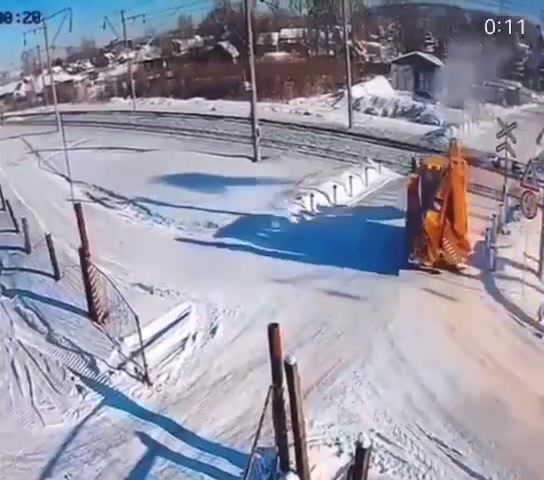 Tractor fail lol - Coub - The Biggest Video Meme Platform