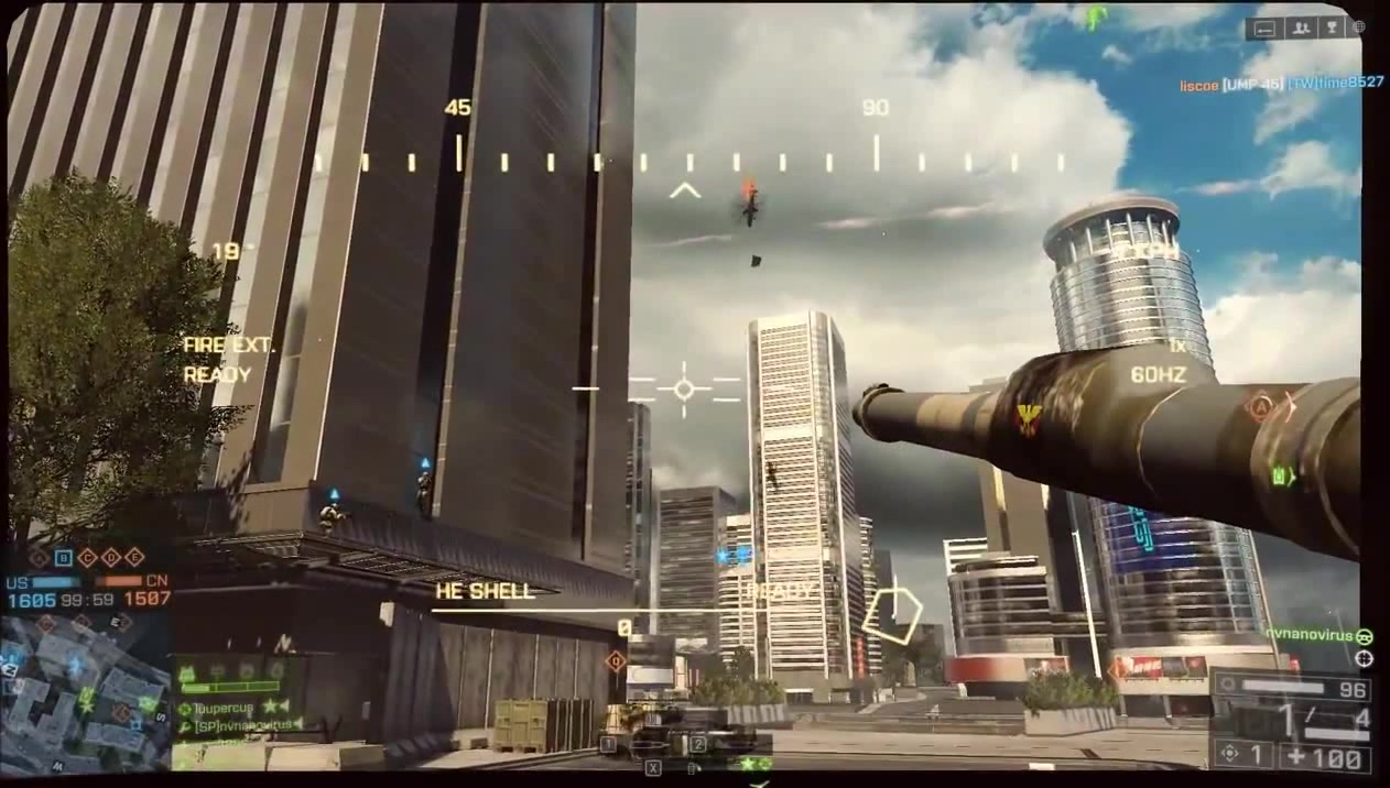 BF4 Tank Shot (nanovirus) - Coub