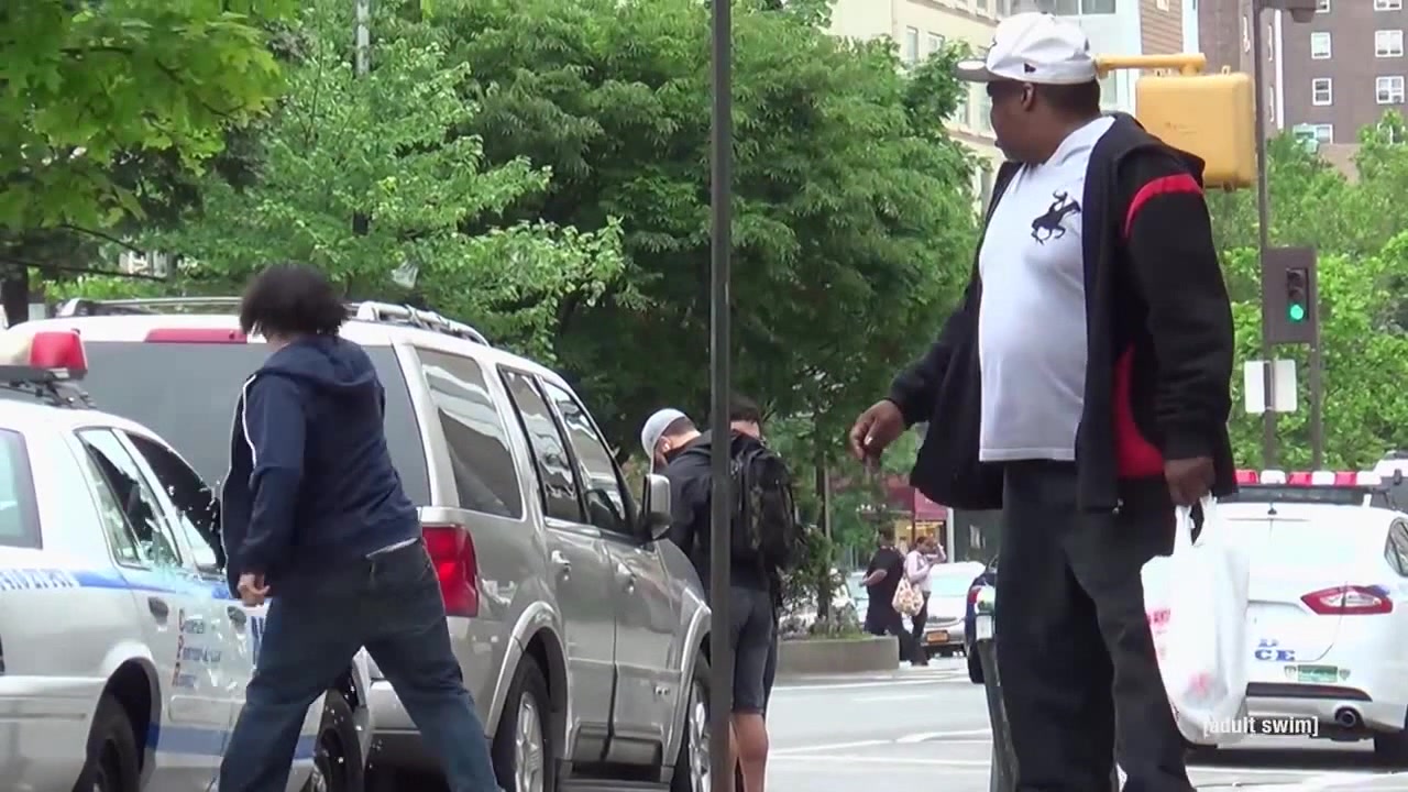 Cop Car Smash | The Eric Andre Show | Adult Swim - Coub