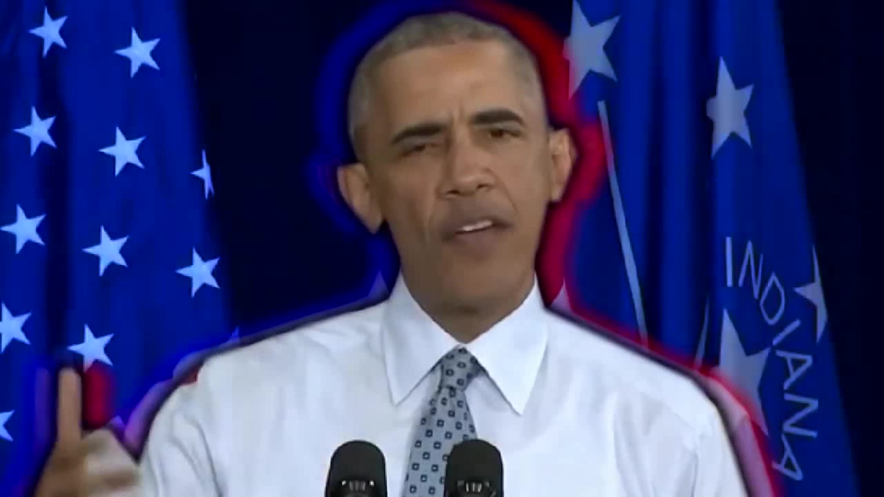 "If" - Stuttering Obama Remix featuring Trump - Coub