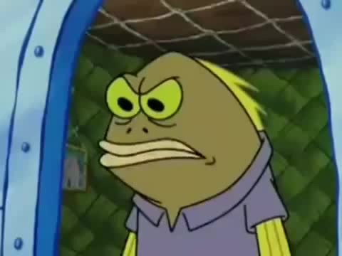 Spongebob Fish Screaming