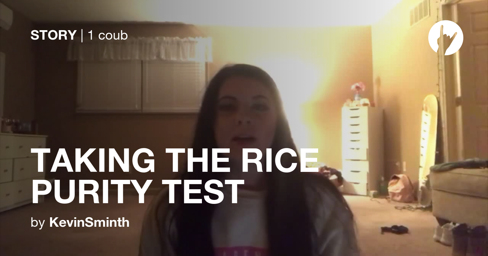 TAKING THE RICE PURITY TEST - Coub