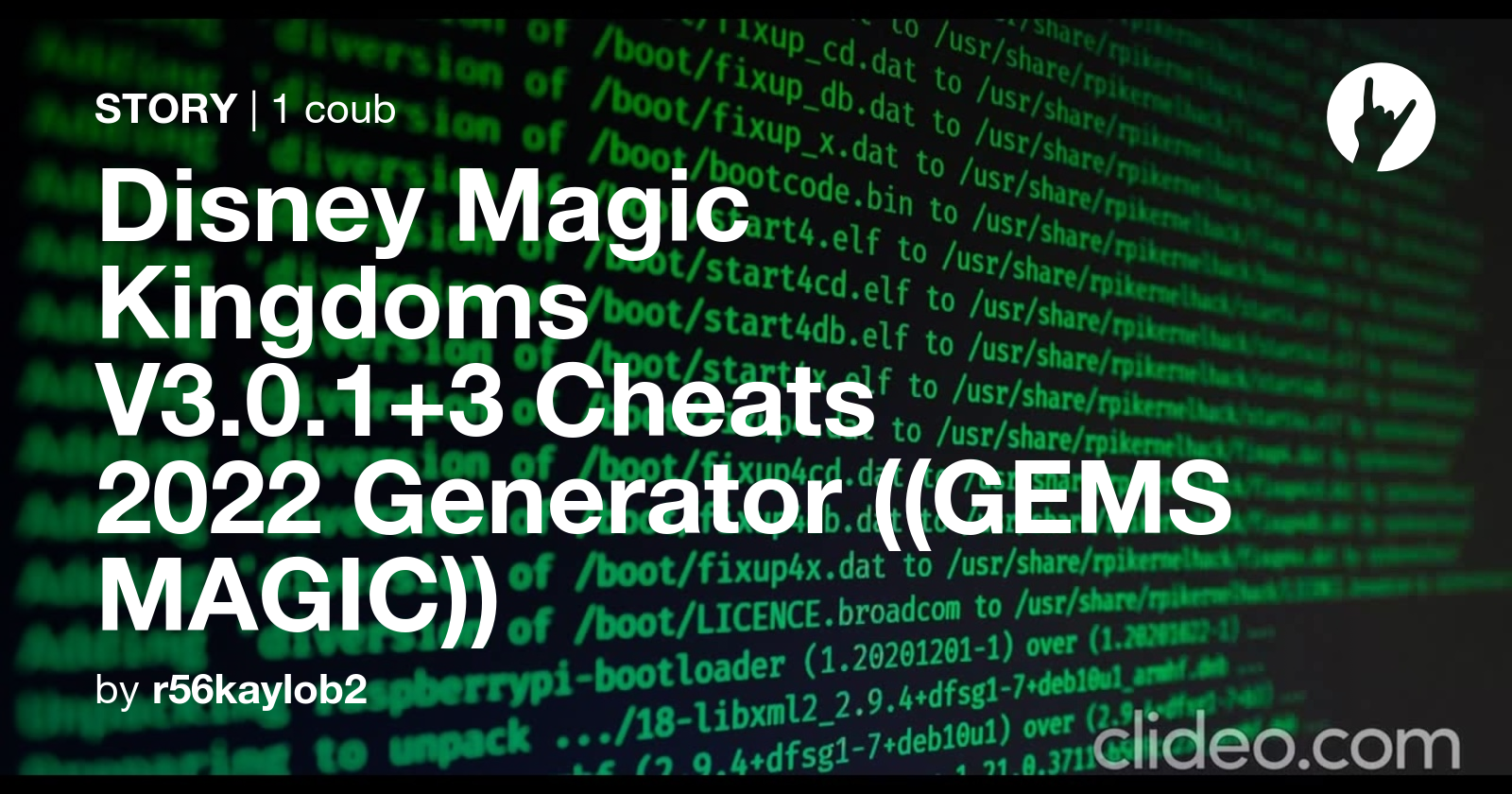 Disney Magic Kingdoms V3.0.1+3 Cheats 2022 Generator ((GEMS MAGIC)) - Coub