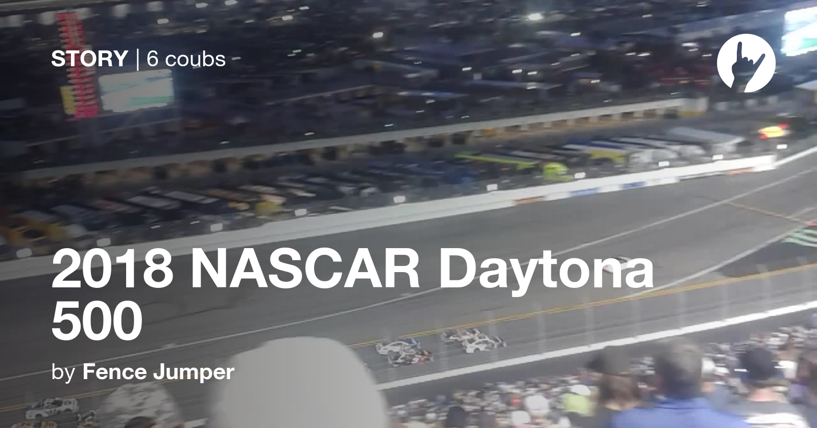 2018 NASCAR Daytona 500 - Coub
